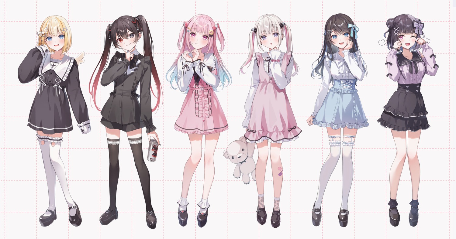 naka mura pastel honey babynico marinaru oroca sato nozomi yukimura chan zepa bandaid garter ...